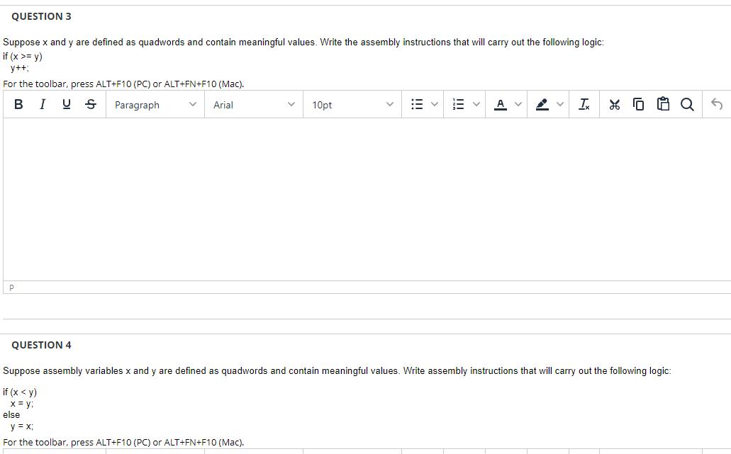 Solved IN ASSEMBLY LANGUAGE NO LIBRARIES, NOT IN C PLEASE | Chegg.com