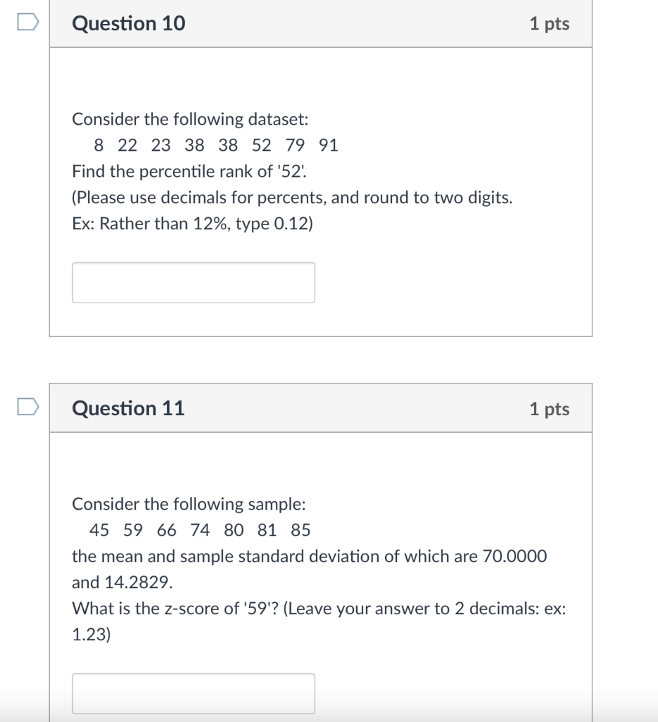 Solved Consider the following dataset: 822233838527991 Find | Chegg.com