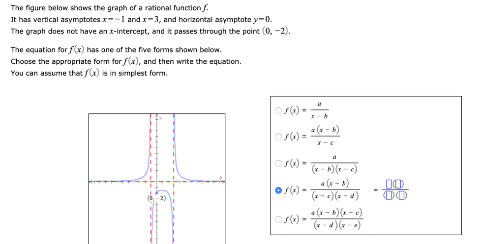 Rational Algebraic Function