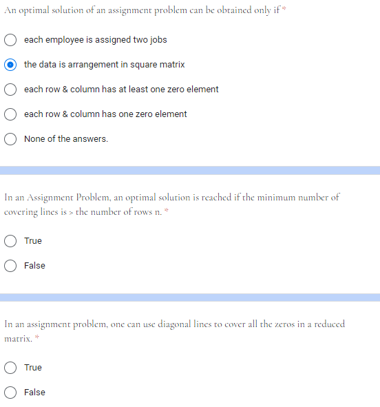 Solved Use the Assignment Model (Hungarian Method) to assign | Chegg.com