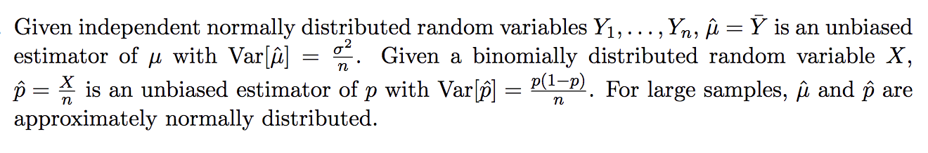 Solved - Given independent normally distributed random | Chegg.com