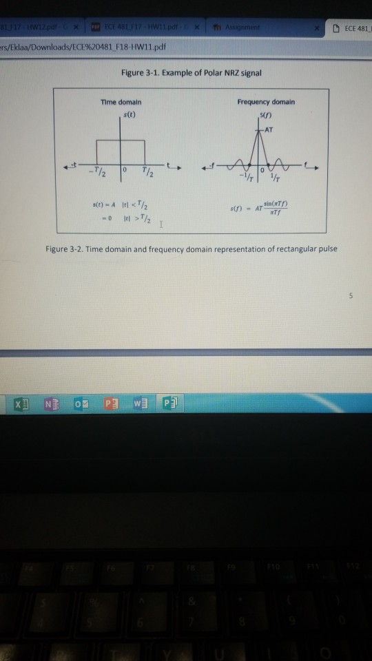 Solved 3. Binary Frequency Shift Keying (BFSK) modulation | Chegg.com