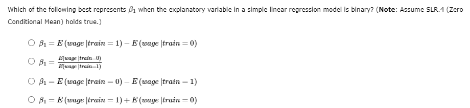 Solved 17. Regression on a binary explanatory variable and | Chegg.com