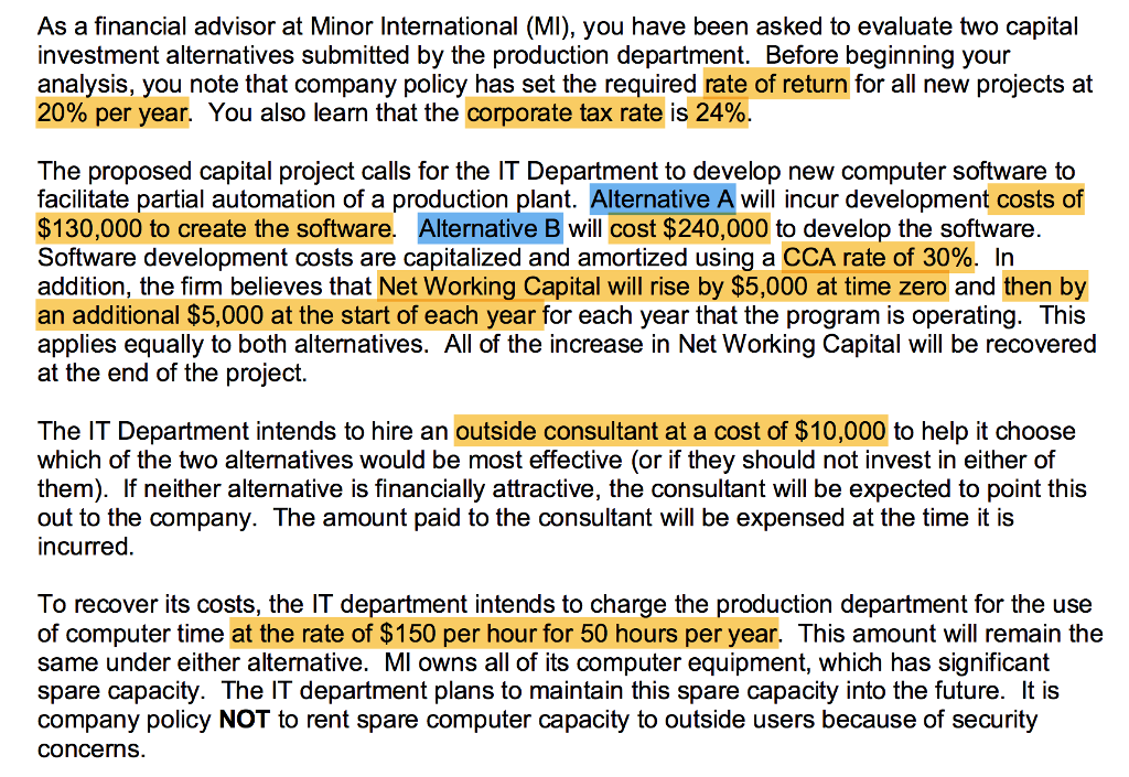 Solved Group Project Due Wednesday, July 25h, 2018 As a | Chegg.com