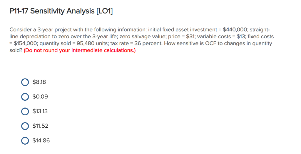 Solved P11-11 Calculating Operating Leverage [LO4] At an | Chegg.com