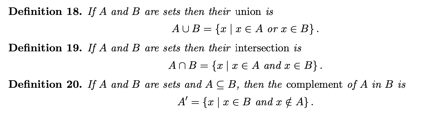 Solved Make and prove a conjecture which writes (An B) in | Chegg.com