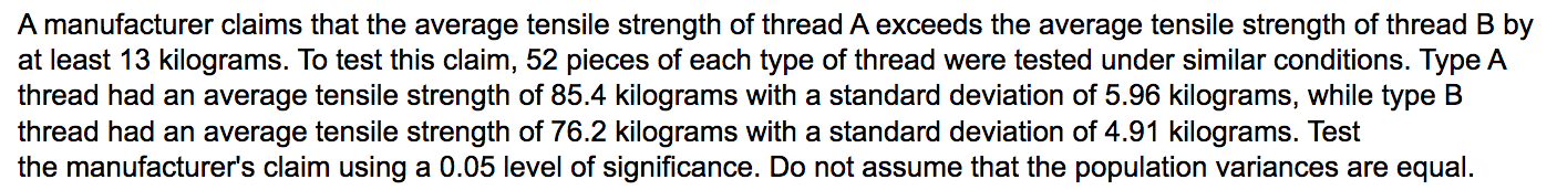 Solved a. Let type A thread correspond to population 1 and | Chegg.com