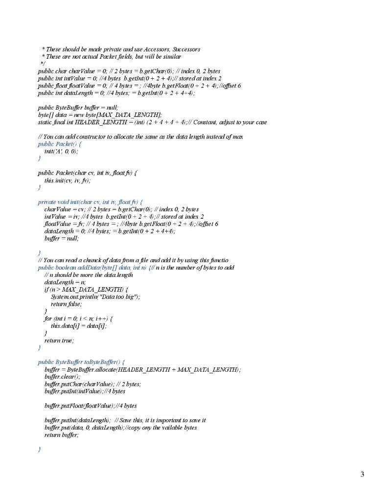 Solved Mini Project: Network Programming In this project, | Chegg.com