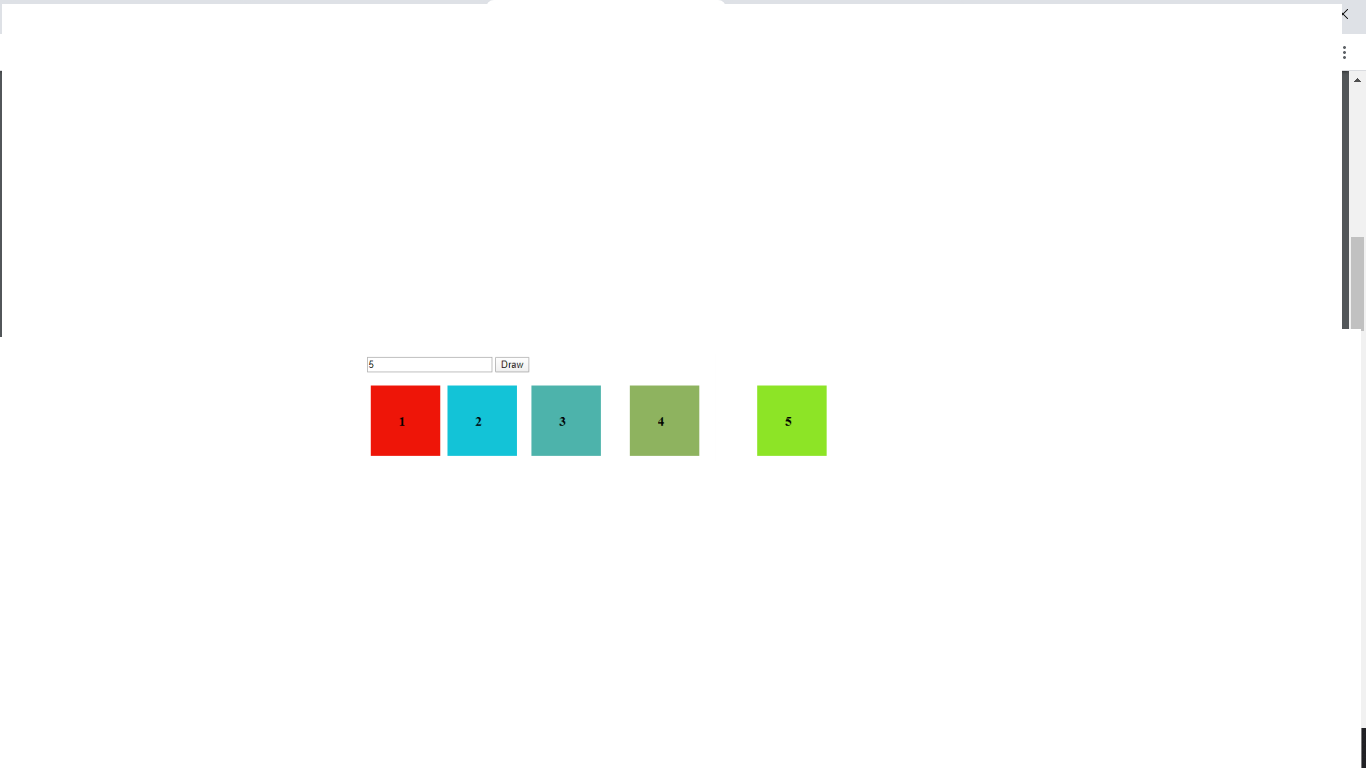 Solved Create a Web page which generates a series a of small | Chegg.com