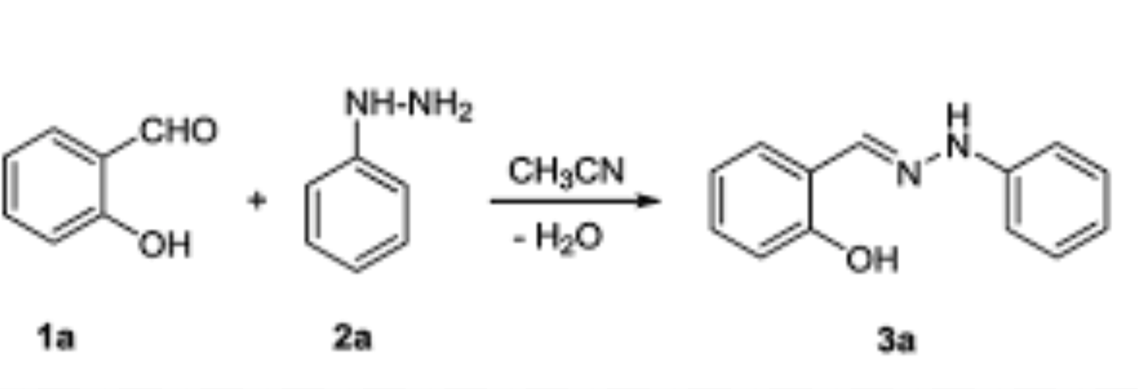 Solved NH-NH2 CHO CH3CN - Но ОН он 1а 2а 3а | Chegg.com