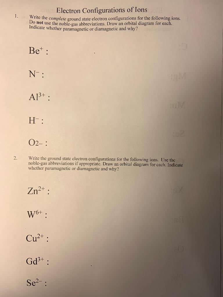 Solved Mg : Mn: Se: Cu : Xe: Ba: Os: Pb:Electron | Chegg.com