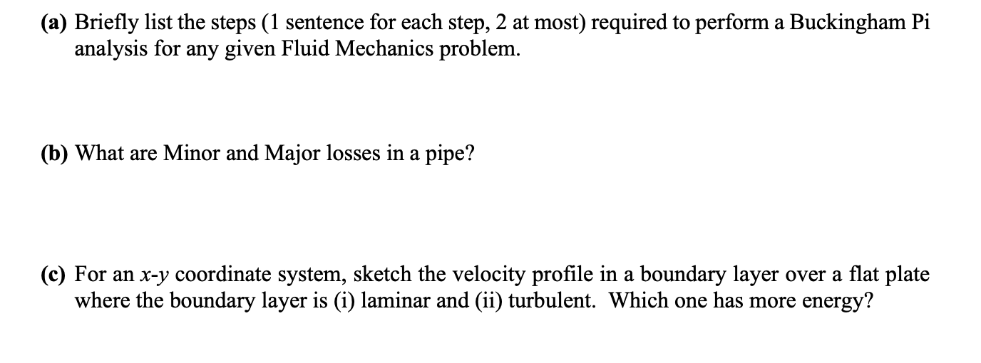 Solved (a) Briefly list the steps (1 sentence for each step, | Chegg.com