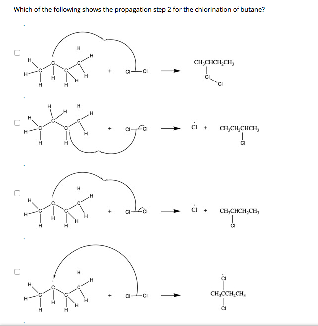 Solved Which of the following molecules can be formed during | Chegg.com