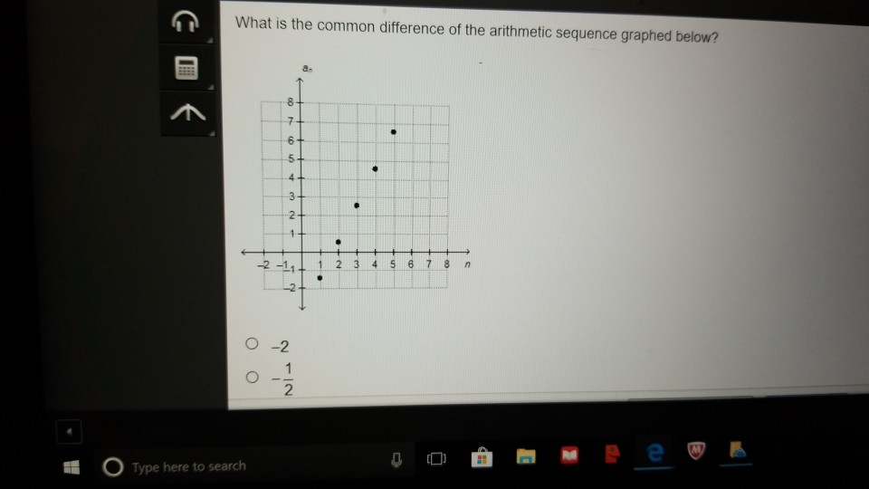 Solved What is the common difference of the arithmetic | Chegg.com