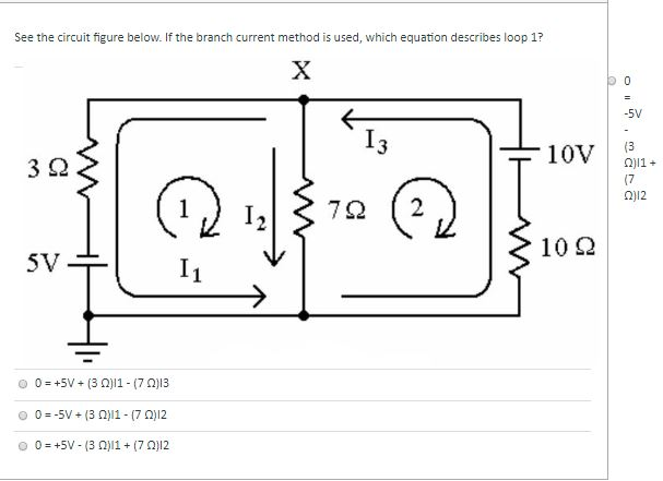 Solved See the circuit figure below. If the branch current | Chegg.com