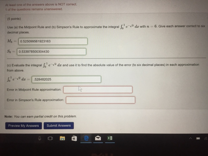 Solved Use (a) the Midpoint Rule and (b) Simpson's Rule to | Chegg.com