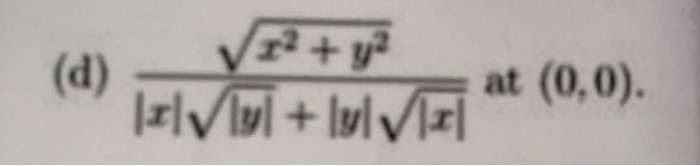 Solved at (0,0). | Chegg.com