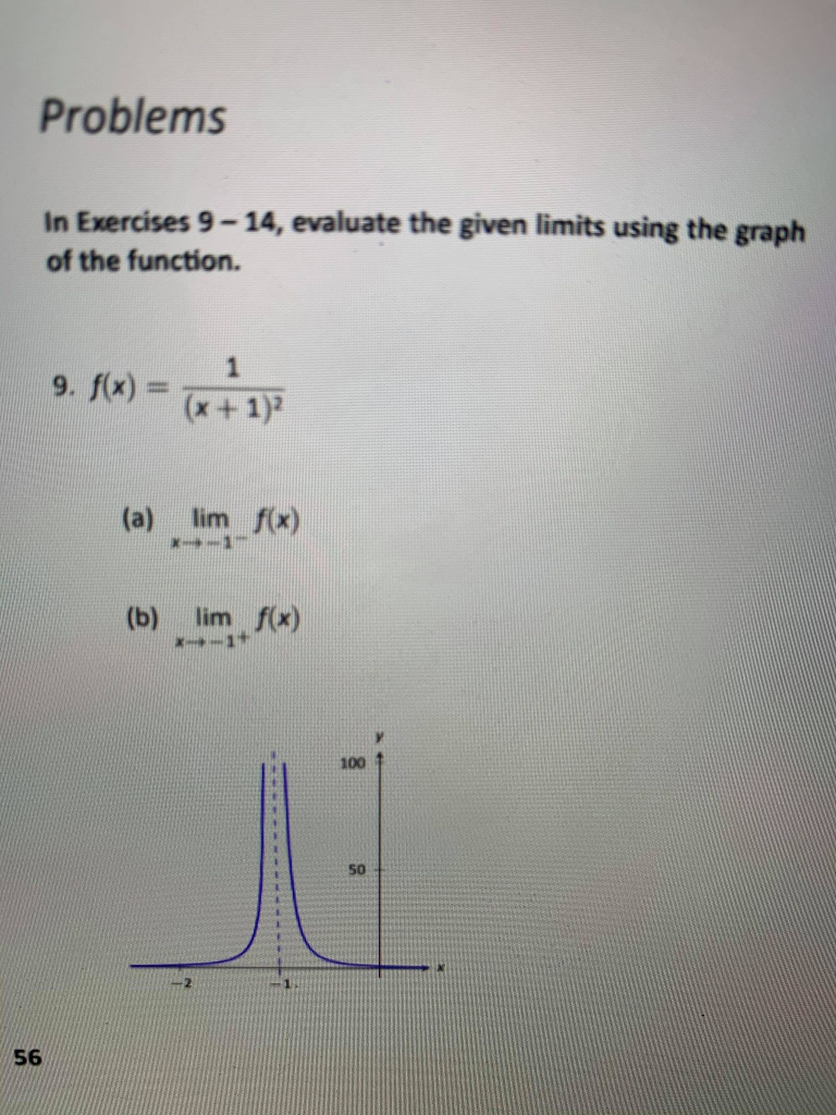 Solved Problems In Exercises 9-14, evaluate the given limits | Chegg.com