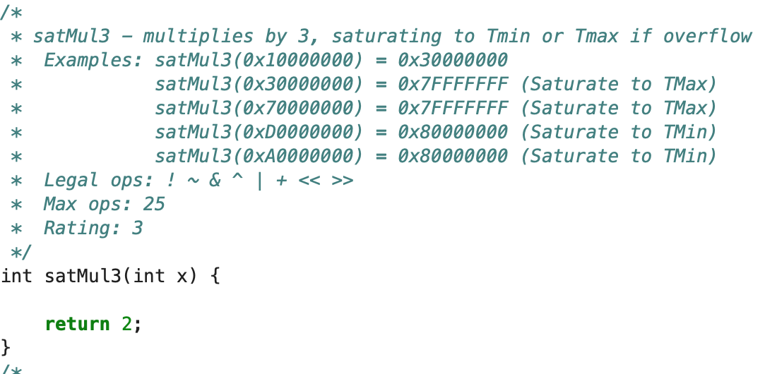 * bitMask - Generate a mask consisting of all l's * | Chegg.com