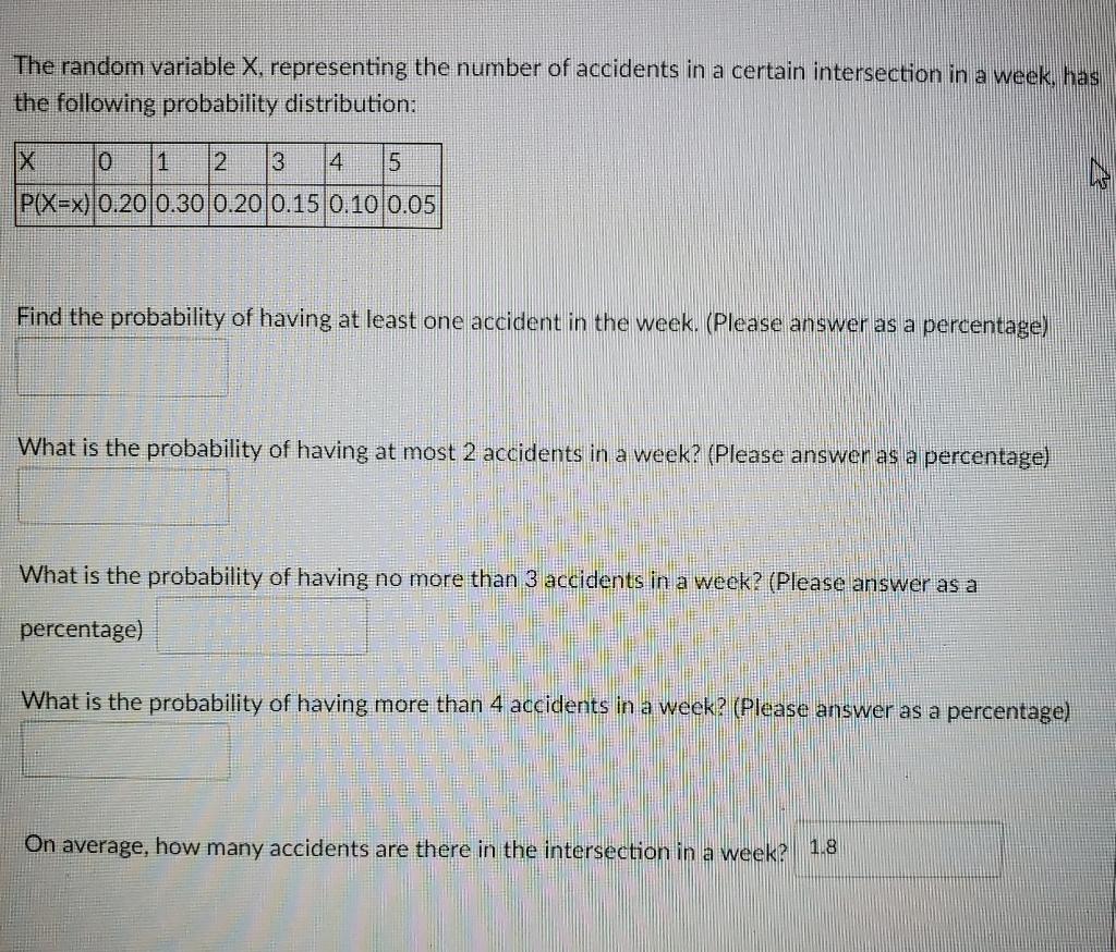 Solved The random variable X, representing the number of | Chegg.com