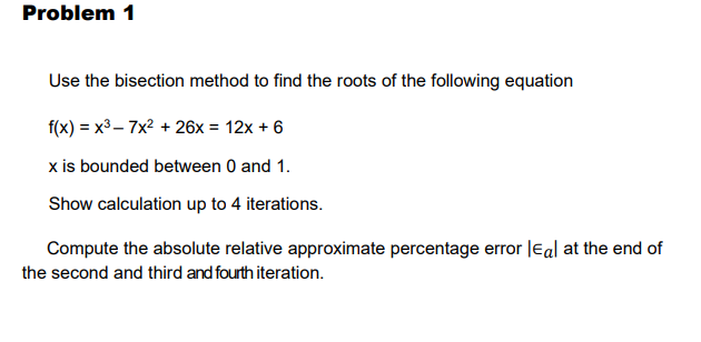 Solved Looking for the exact code to solve this in matlab, | Chegg.com