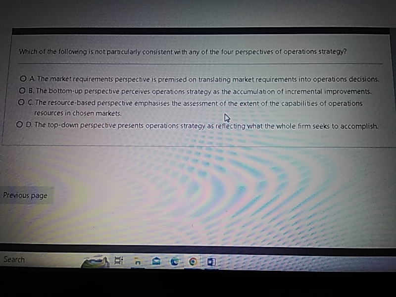 Solved Which of the following is not particularly consistent | Chegg.com