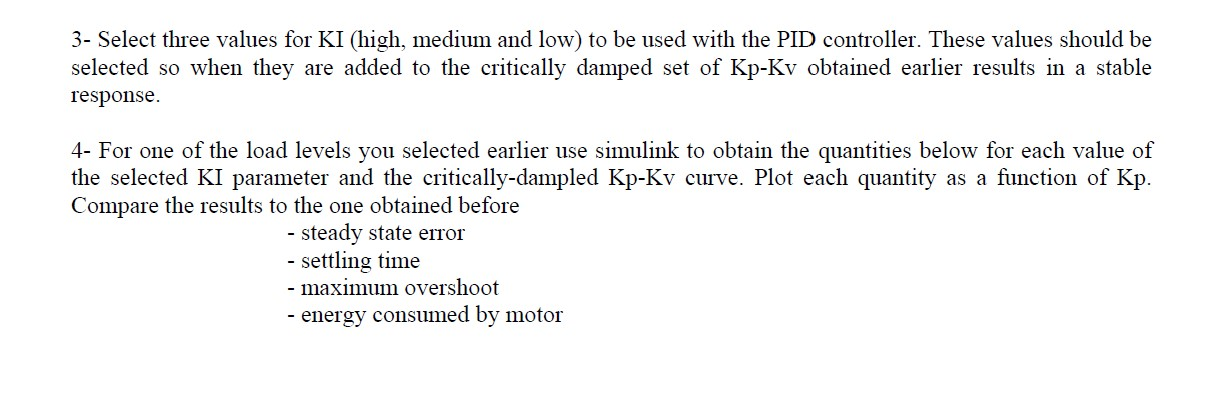 Solved The servo-process: The servo-process is a DC motor in | Chegg.com