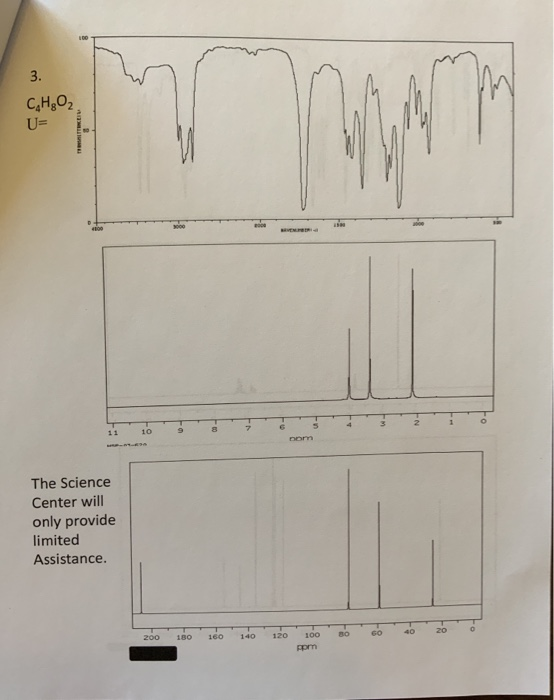 Solved Combined Spectra Worksheet ou are provided with the | Chegg.com
