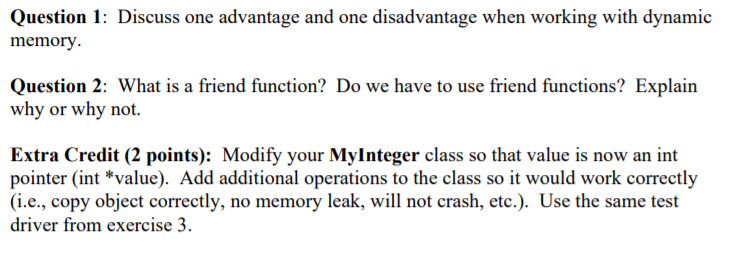 Solved Files main.cpp | MyInteger-1.h MyInteger-1.h 1 // | Chegg.com
