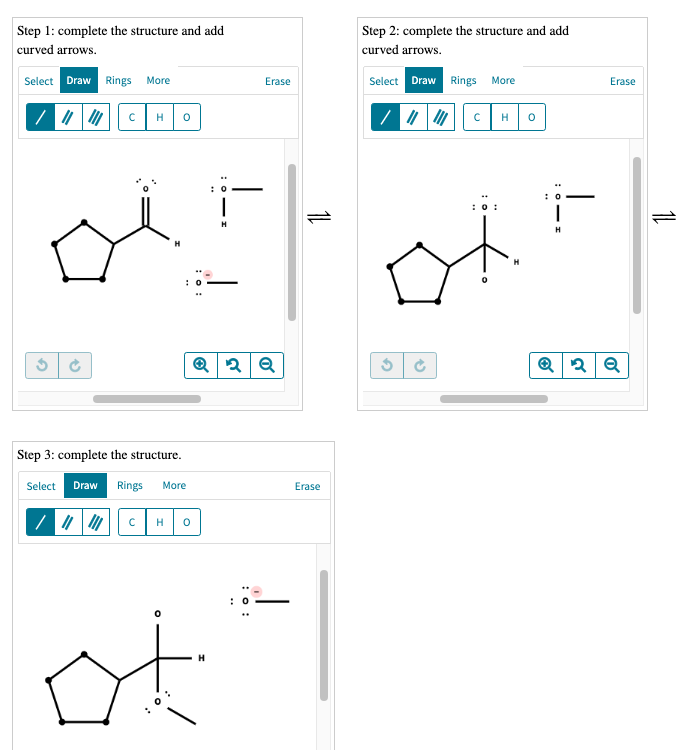 Solved Complete the mechanism for the given base‑catalyzed | Chegg.com