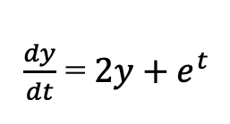 Solved dy dt = 2ytet | Chegg.com