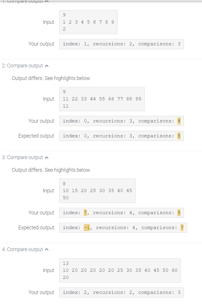 Solved 1514 Lab Binary Search In C 9760