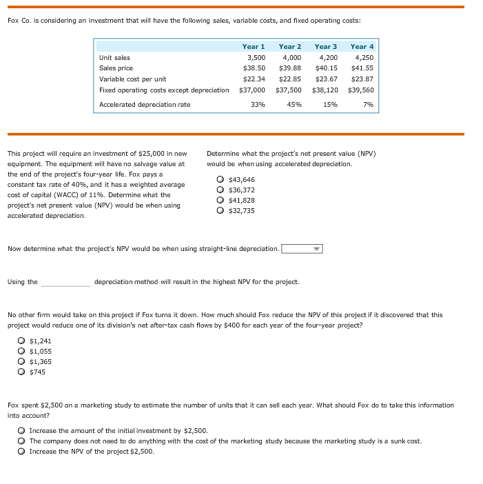 Solved Fox Co Is Considering An Investment That Will Have Chegg solved-fox-co-is-considering-an-investment-that-will-have-chegg