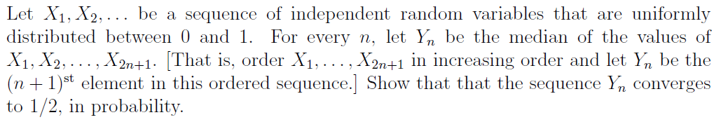 Solved Let X1,X2,… be a sequence of independent random | Chegg.com