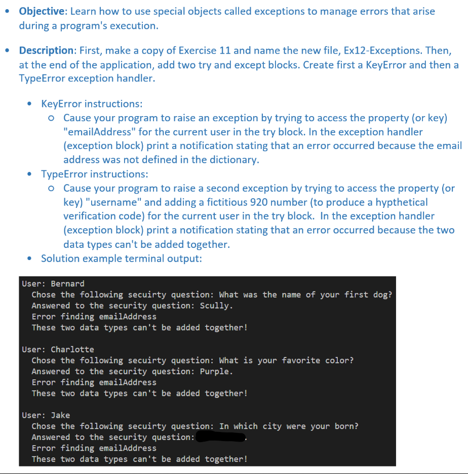 Objective: Learn how to use special objects called | Chegg.com