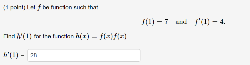 Solved Calculate the derivative using the appropriate rule | Chegg.com