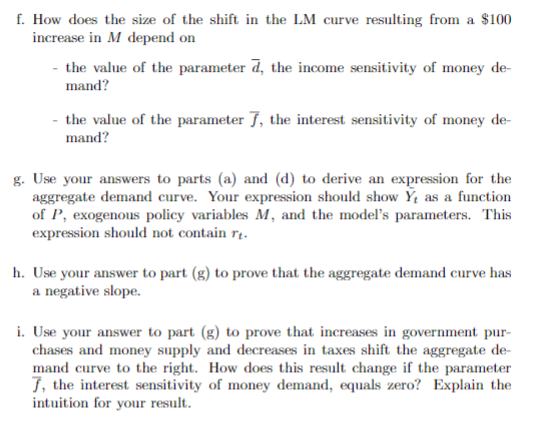 You will need to analyse the IS-LM model | Chegg.com