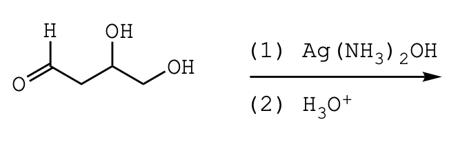 Solved H OH ستون سلتی (1) Ag (NH3) 2OH OH (2) H30+ | Chegg.com