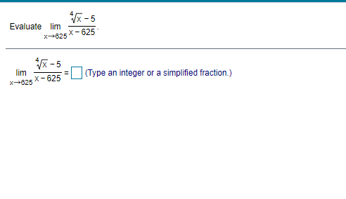 Solved Calculate the following limit using the factorization | Chegg.com