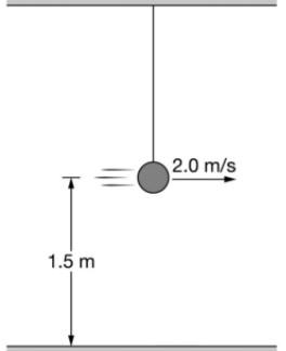 Solved One end of a string is attached to an object of mass | Chegg.com
