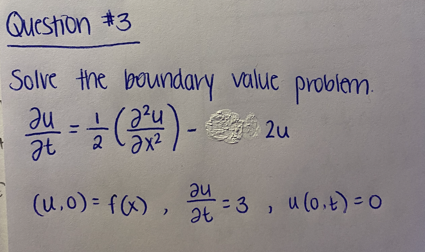 Solved Solve the boundary value problem. | Chegg.com