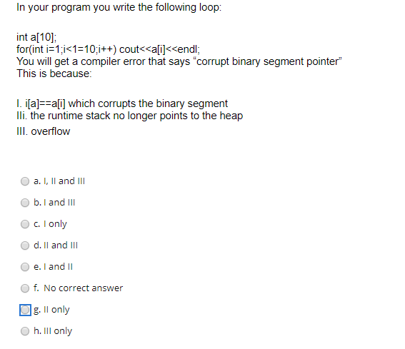 Solved In Your Program You Write The Following Loop Int