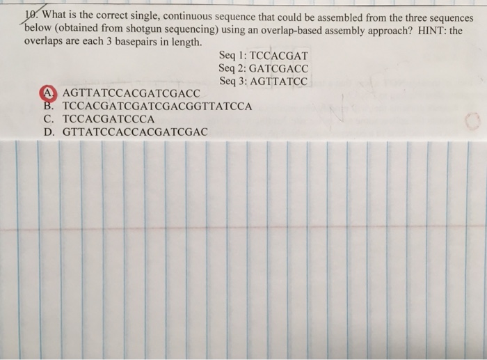 Solved Can you explain why A is the correct option? Thank | Chegg.com