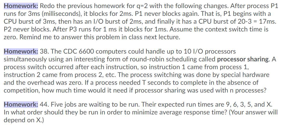 Solved Homework: Redo the previous homework for q=2 with the | Chegg.com