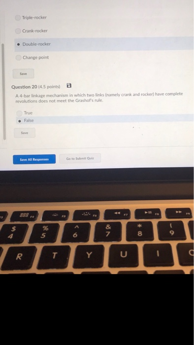 Solved Triple-rocker Crank-rocker Double-rocker Change point | Chegg.com