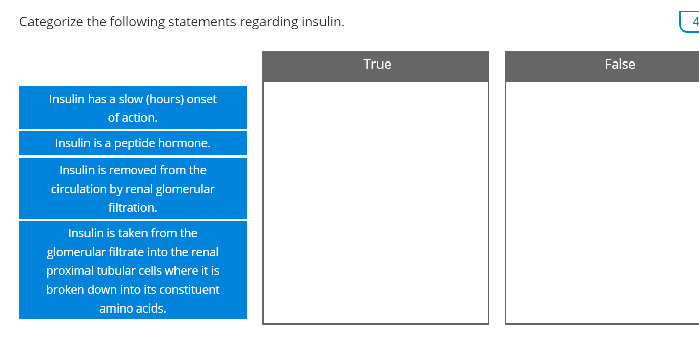 Solved Categorize the following statements regarding | Chegg.com