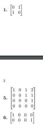 Solved Determine whether the given matrix is in row-echelon | Chegg.com