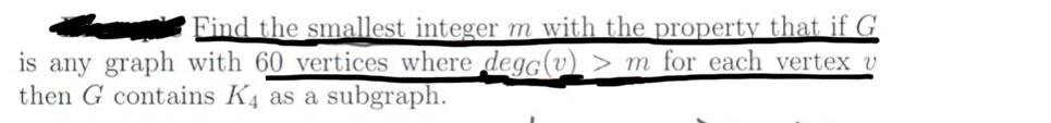 Solved show that if we choose m=39 we cannot guarantee | Chegg.com