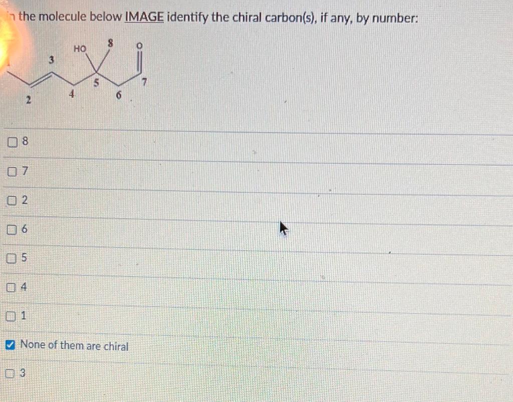 Solved What is the official IUPAC name of the following | Chegg.com