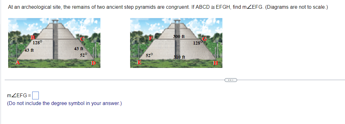 Solved At an archeological site, the remains of two ancient | Chegg.com